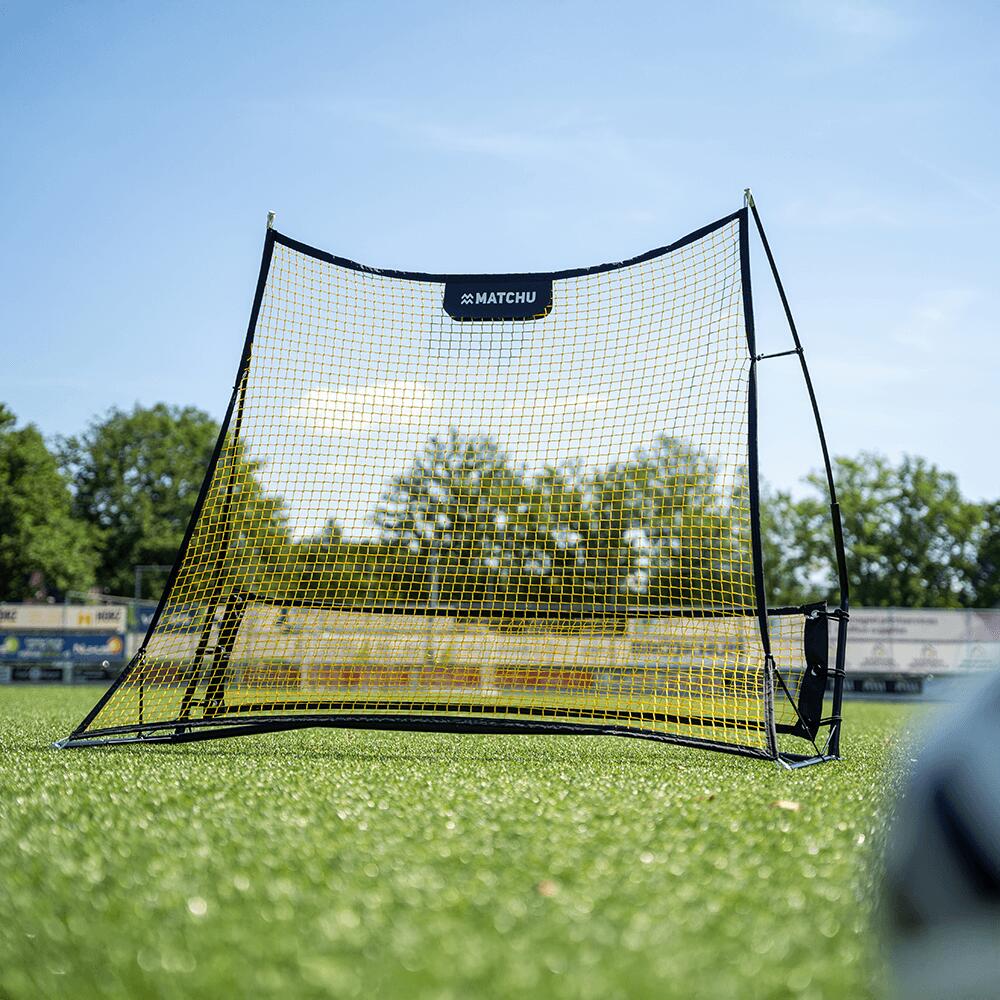Doppelseitiger 2 in 1 Fußball Rebounder 183x130cm - Kickback ...