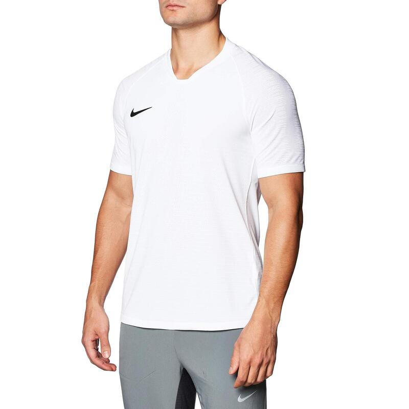 Maillot à Manches Courtes Nike Vapor Knit II pour Homme - Blanc/Noir ...