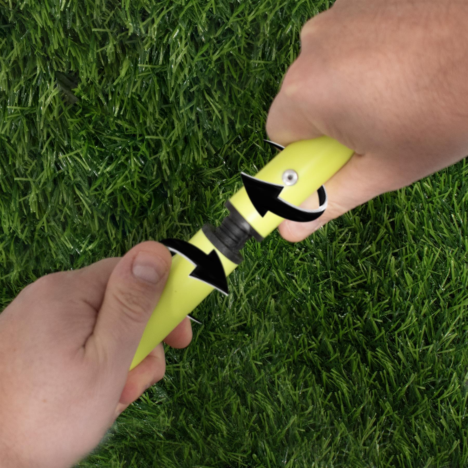 Hy-Pro 8pk Collapsible Agility Pole With Spike | Decathlon