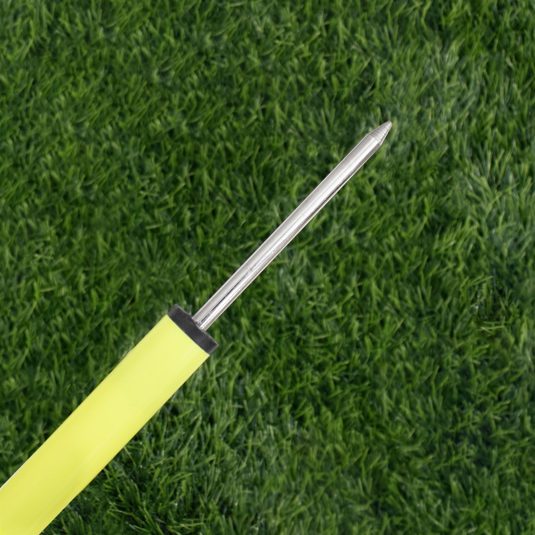 Hy-Pro 8pk Collapsible Agility Pole With Spike | Decathlon