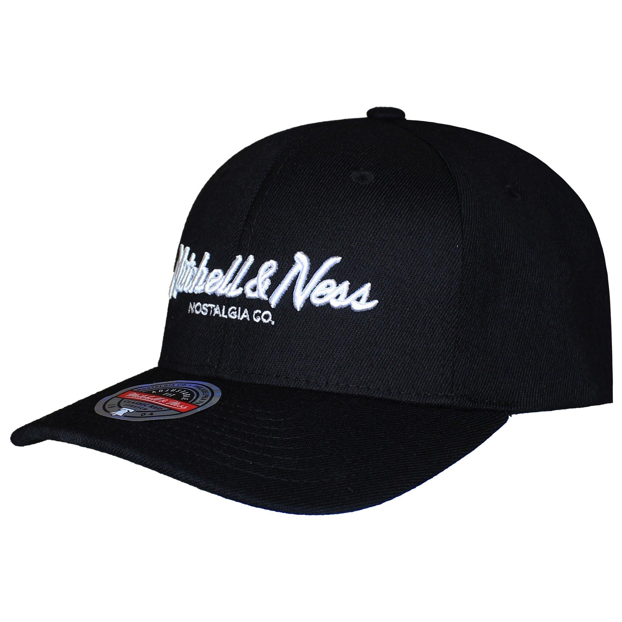 Mitchell & Ness Branded Pinscript Classic Black Cap MITCHELL AND NESS | Decathlon