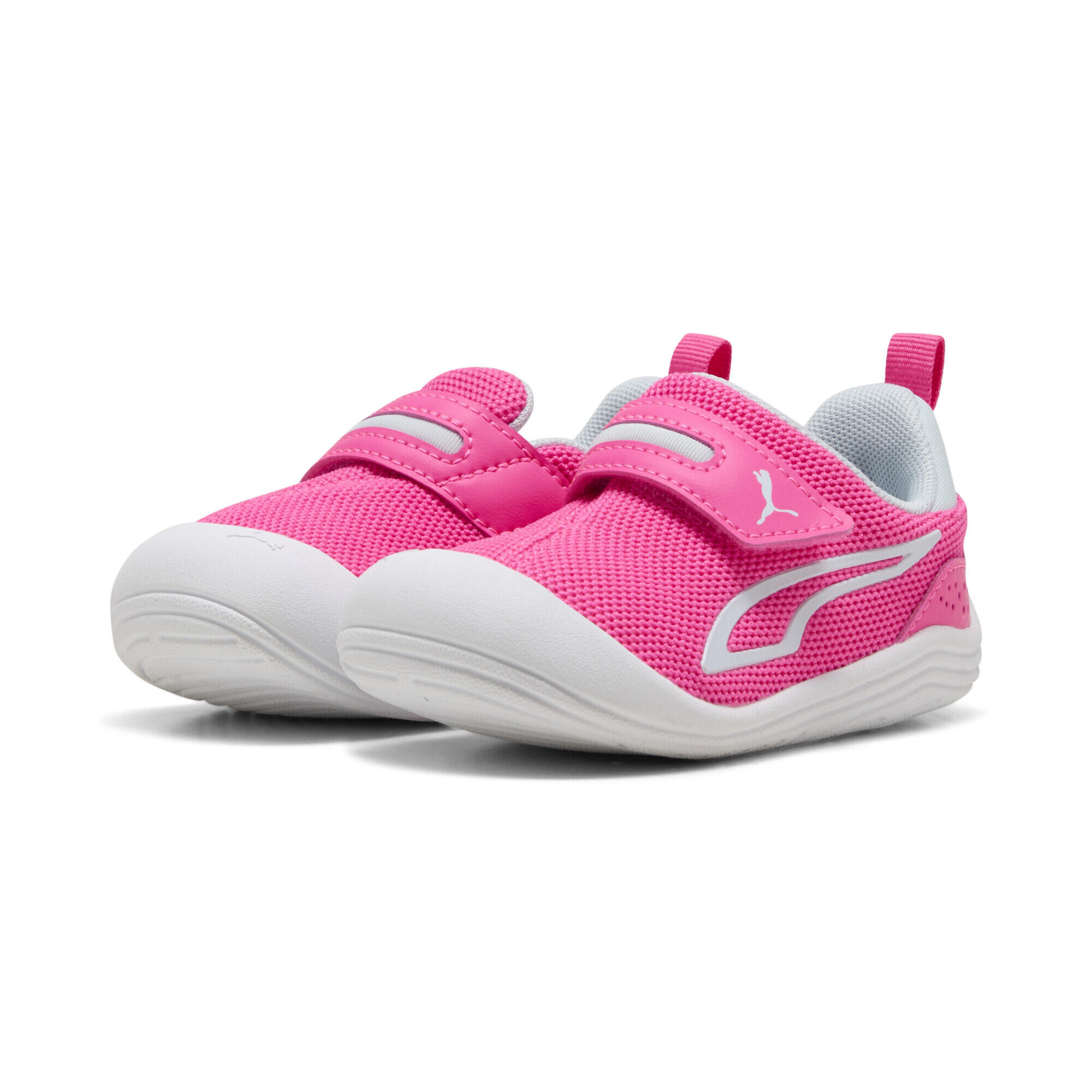 Kitten Mesh V Sneakers Kinder PUMA Fluro Pink Pes Sea Glass Blue PUMA ...