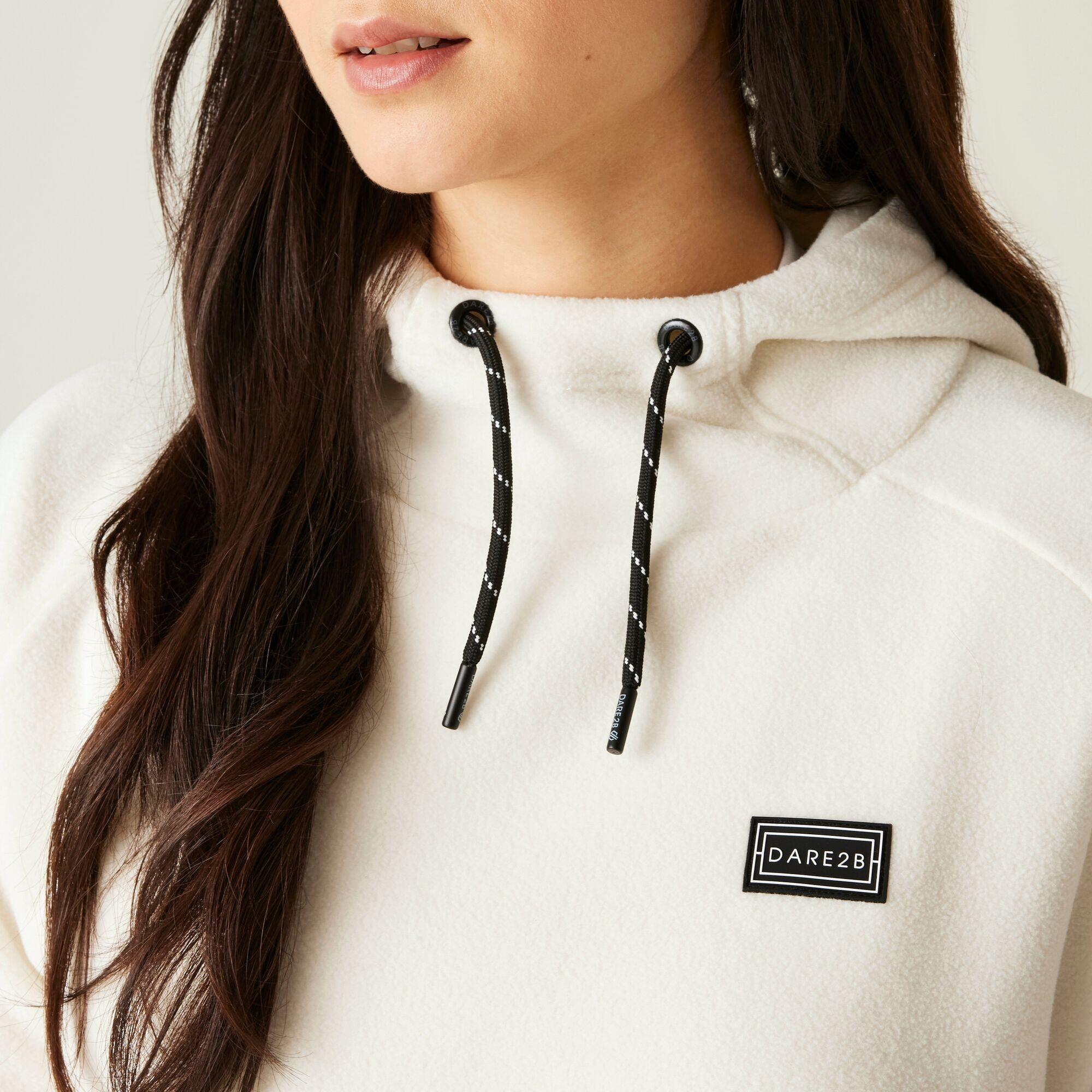 Womens Snowburst Relaxed Active Hoodie Fleece | Decathlon