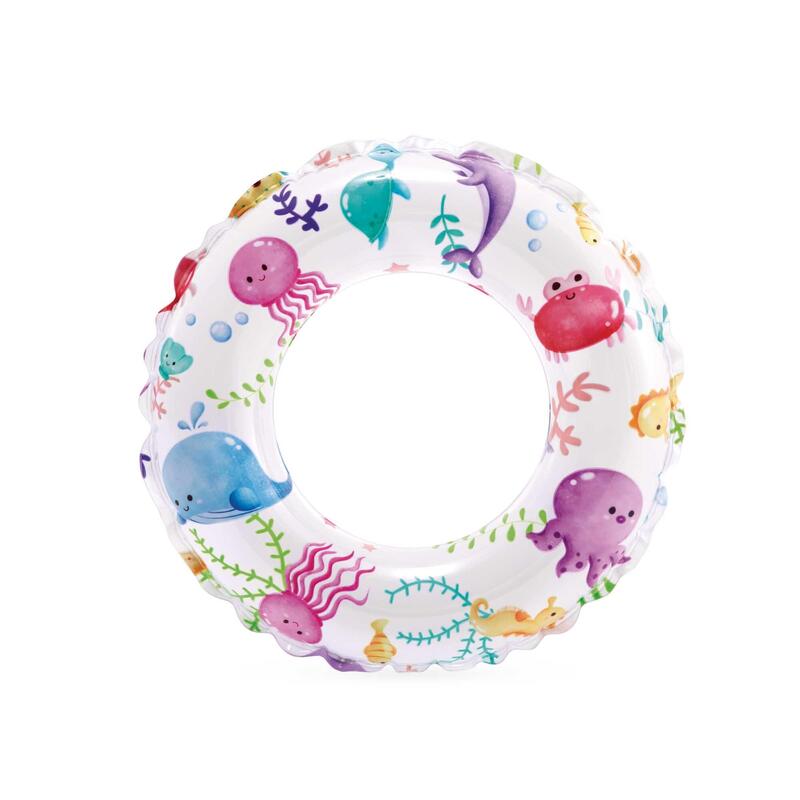 Kruh plavecký INTEX 59241 61cm MOŘSKÝ POTISK INTEX - Decathlon