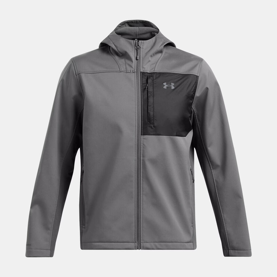 Veste à capuche grise UA Storm ColdGear® Infrared Shield 2.0 pour homme ...