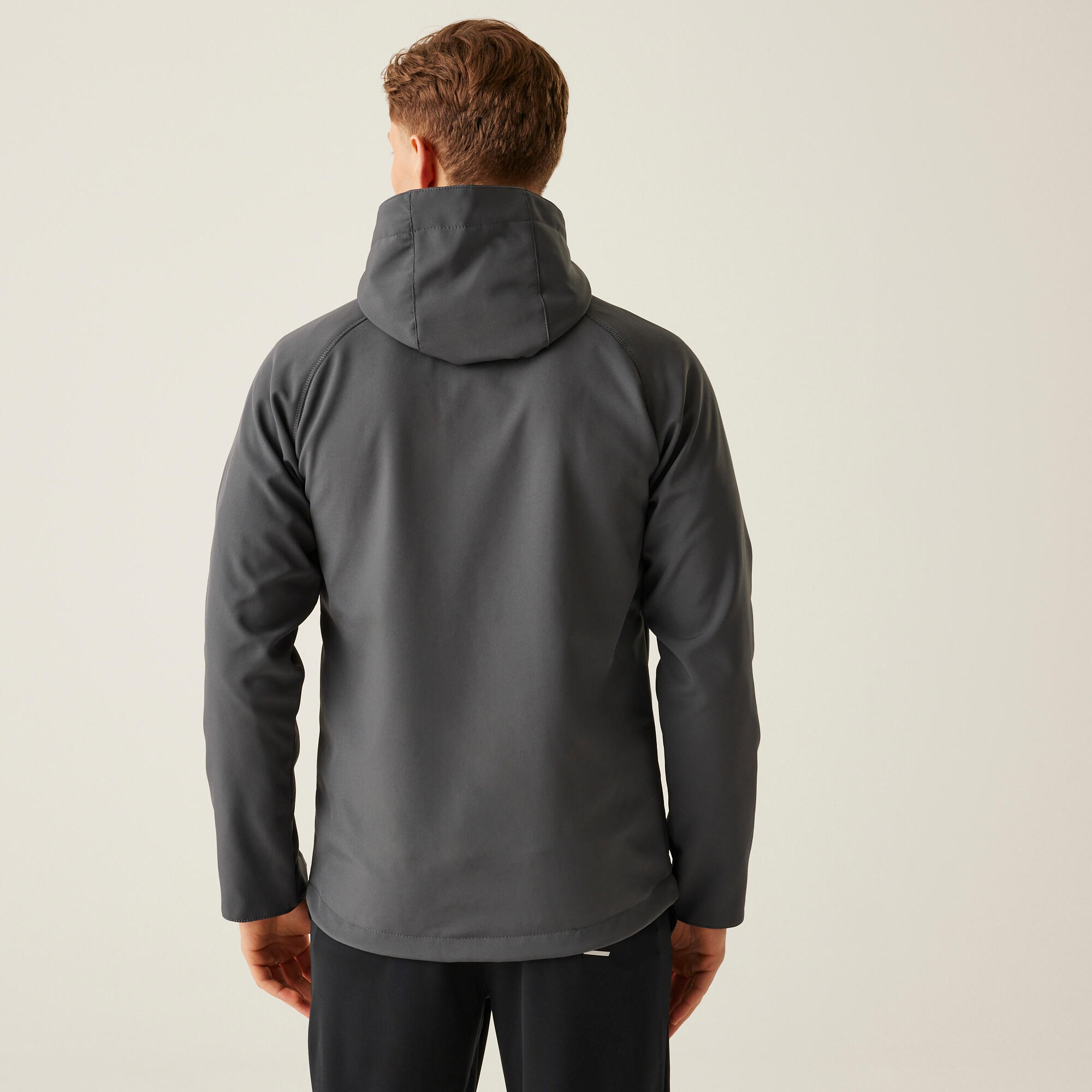 Mens Repeller Lined Softshell Hooded Jacket | Decathlon