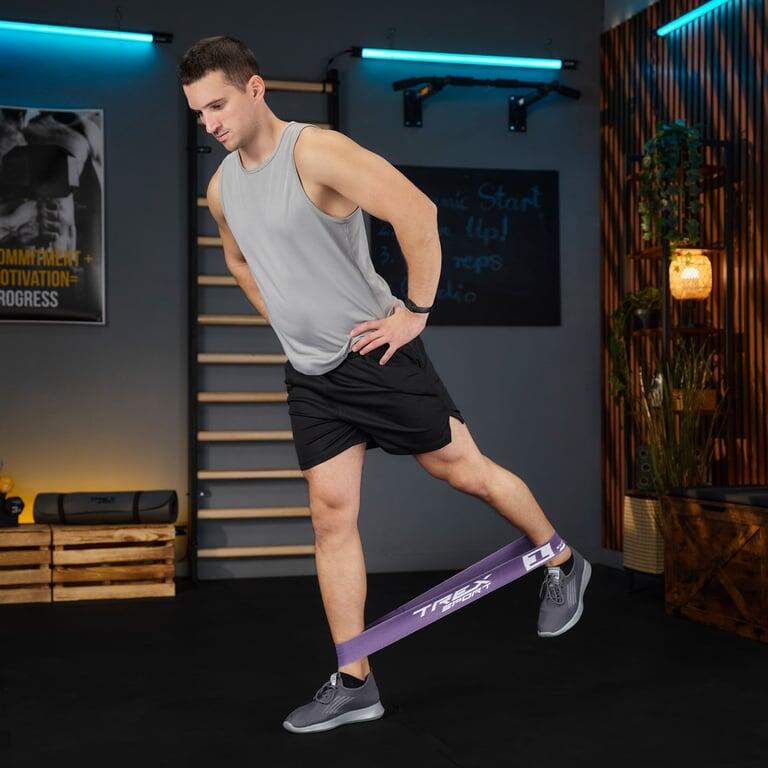 Bandes de résistance en tissu 5 pcs Trex Sport Miniband 2,5-25 kg avec ...