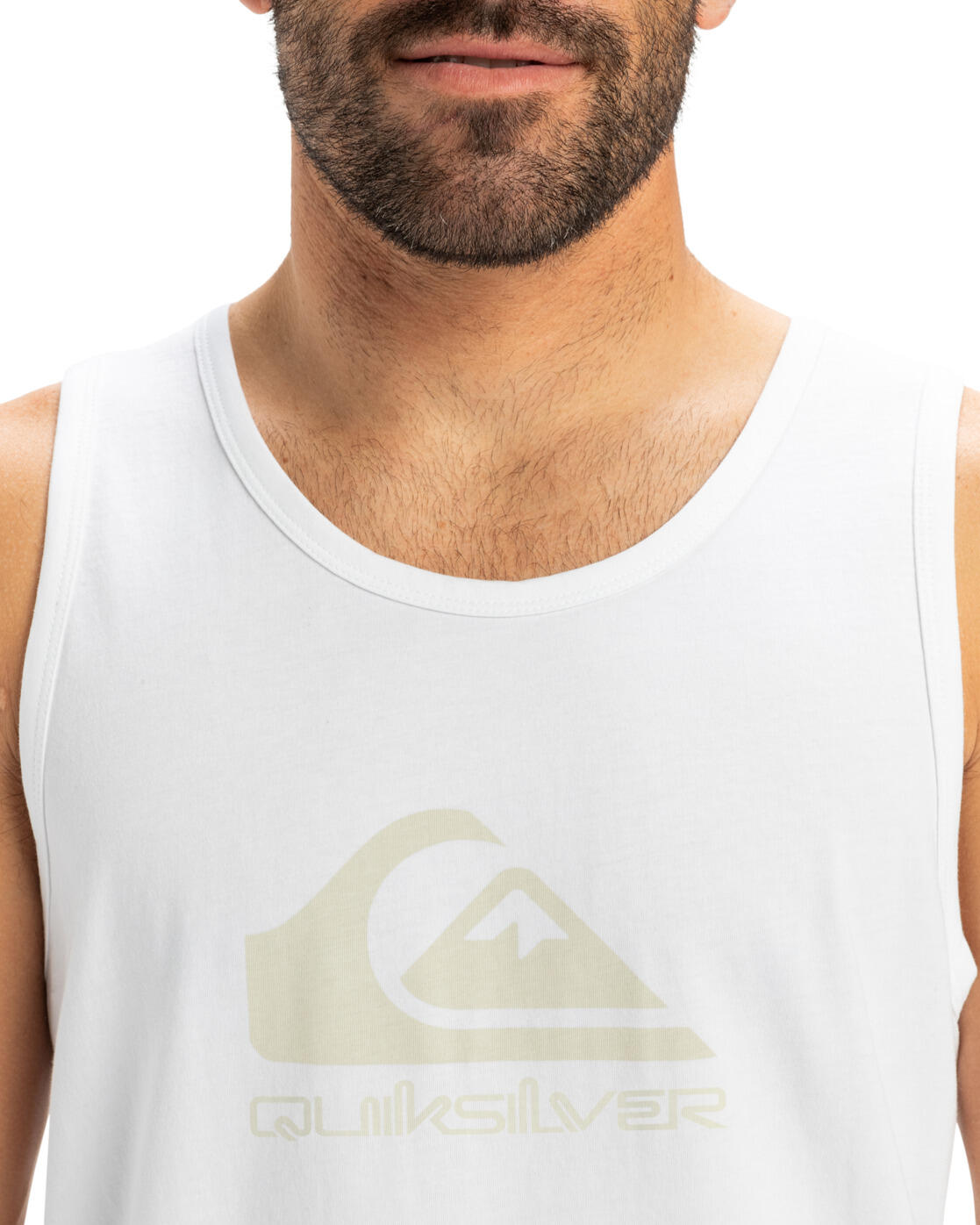 Tanktop EV COMP LOGO Weiss Heren | Decathlon
