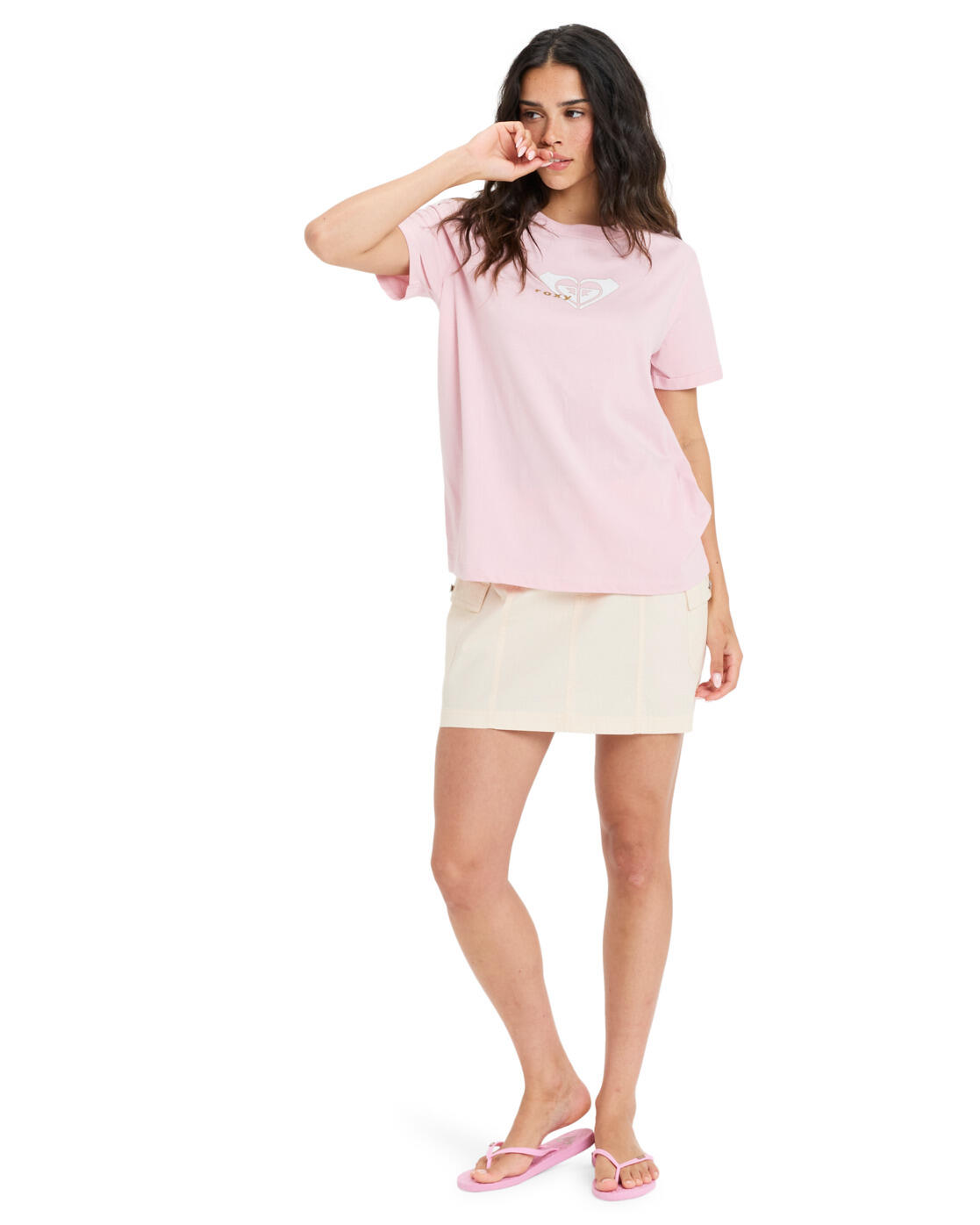 T-Shirt OCEANREGULAR CORPO Orange Frauen ROXY | Decathlon