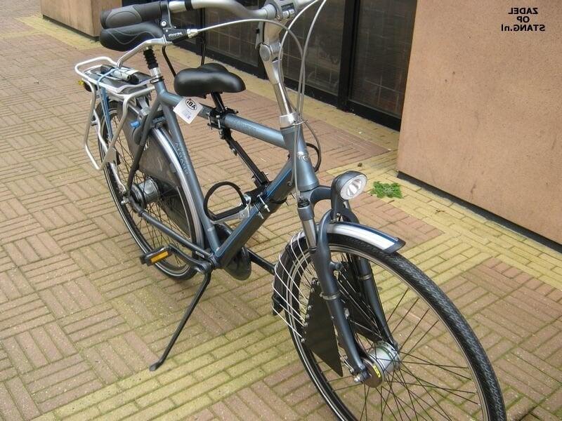 Zadel Op Stang Model 5 Voor Herenfiets Met Oversized Stang NO BRAND ...