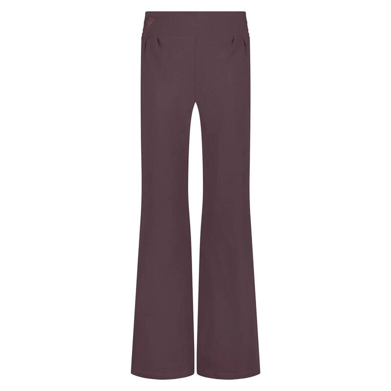 URBAN GODDESS Maeve Wijde Yoga Broek - Berry | Decathlon