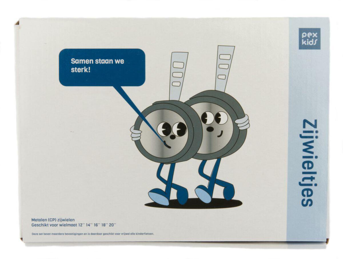 Adjustable Side Wheels Pexkids 12-20 in Chrome PEXKIDS | Decathlon