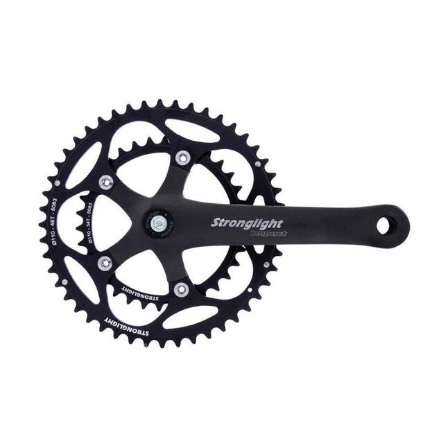 STRONGLIGHT pédalier Impact Compact 34/48T 170mm STRONGLIGHT | Decathlon