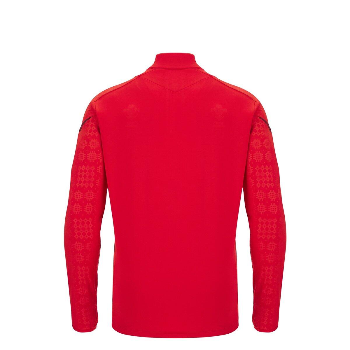 Wales WRU 2025/26 Kids Players Training 1/4 Zip Top | Decathlon