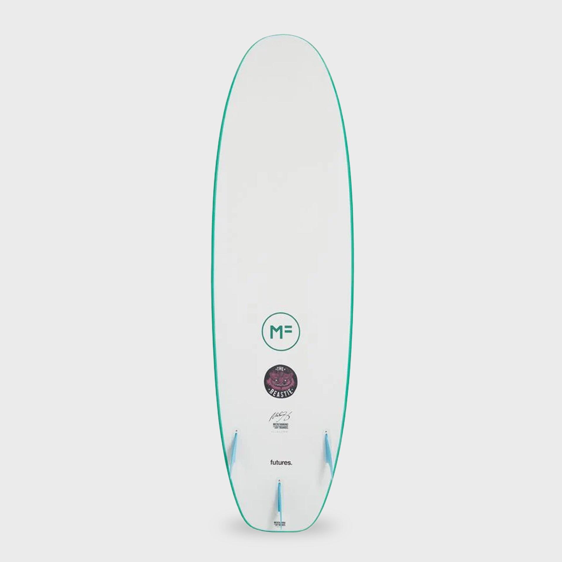 Mick Fanning Beastie Epoxy Lam Futures 3F Surfboard - Jade MICK FANNING ...