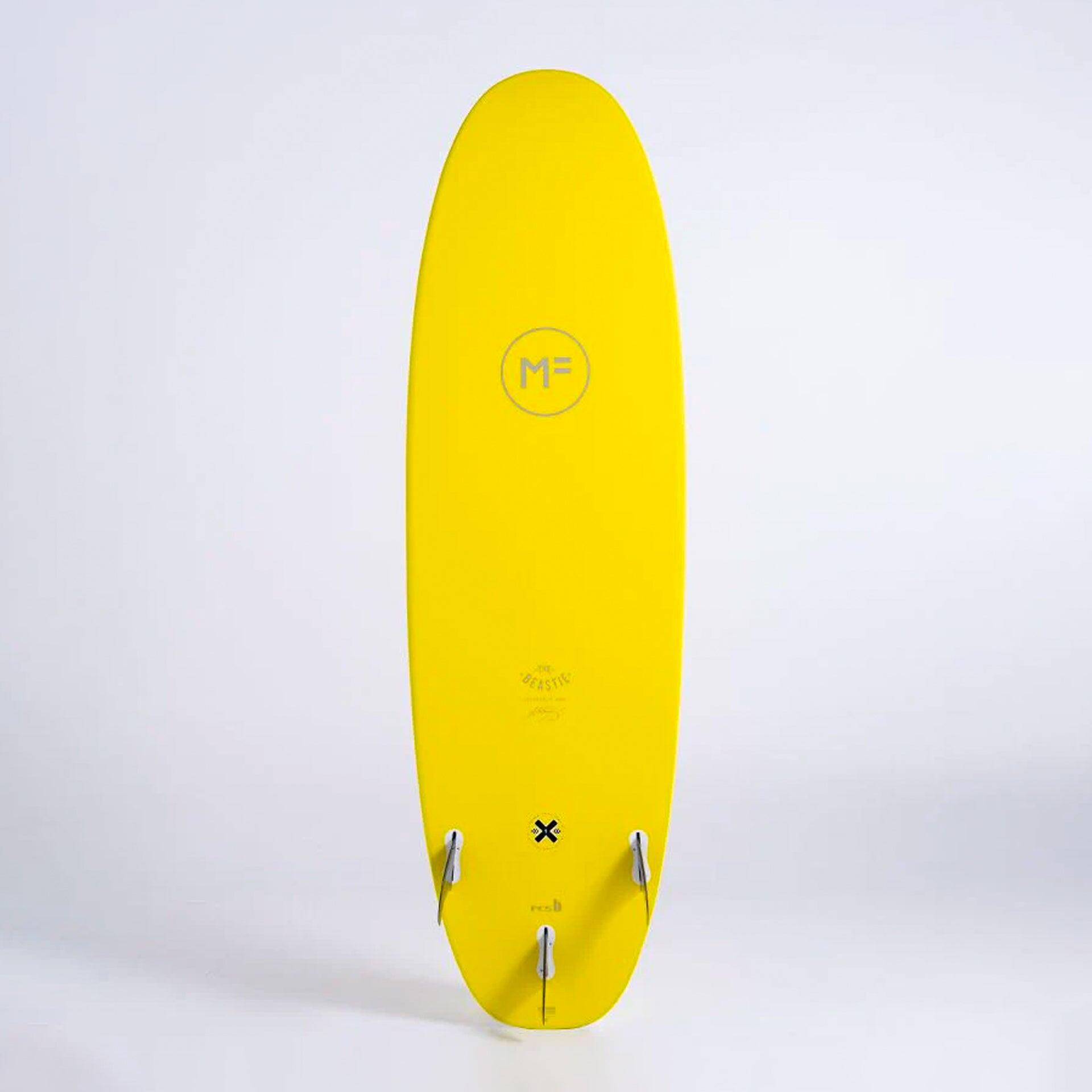 Mick Fanning Beastie 2.0 Soft Board FCSII 3F - Sunny Yellow MICK ...