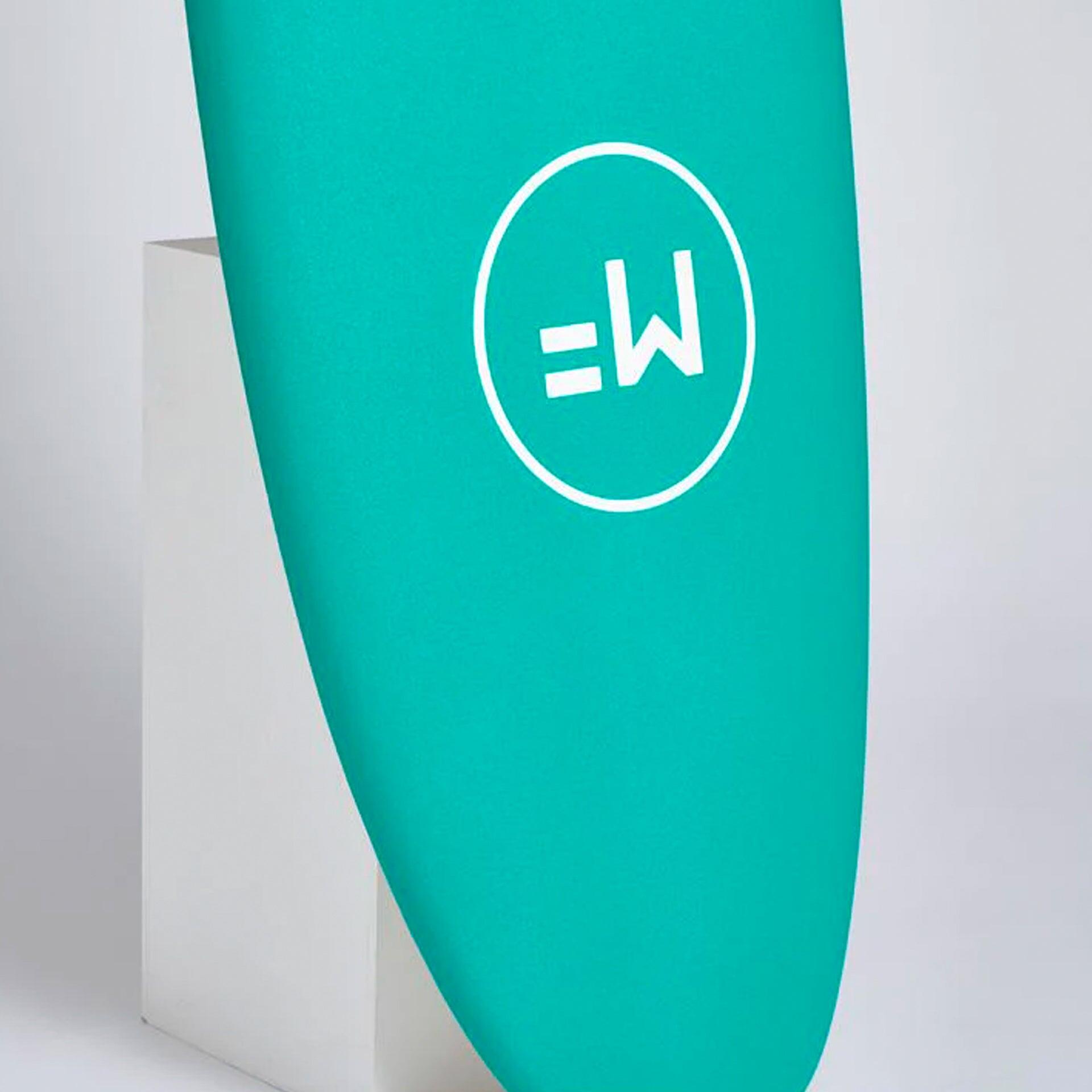 Mick Fanning Beastie Surfboard FCSII 3F - Jade | Decathlon