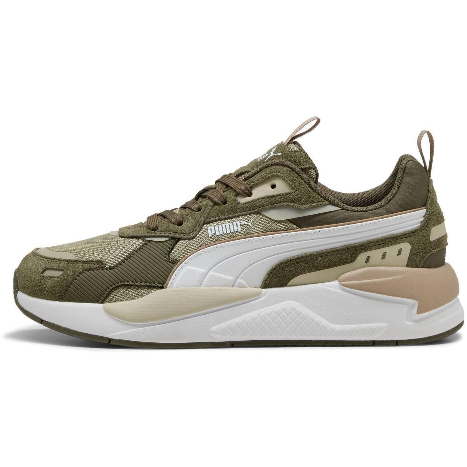 Zapatillas Puma X-ray 3 Sd Lux Army-puma White-loden Gre, Verde ...