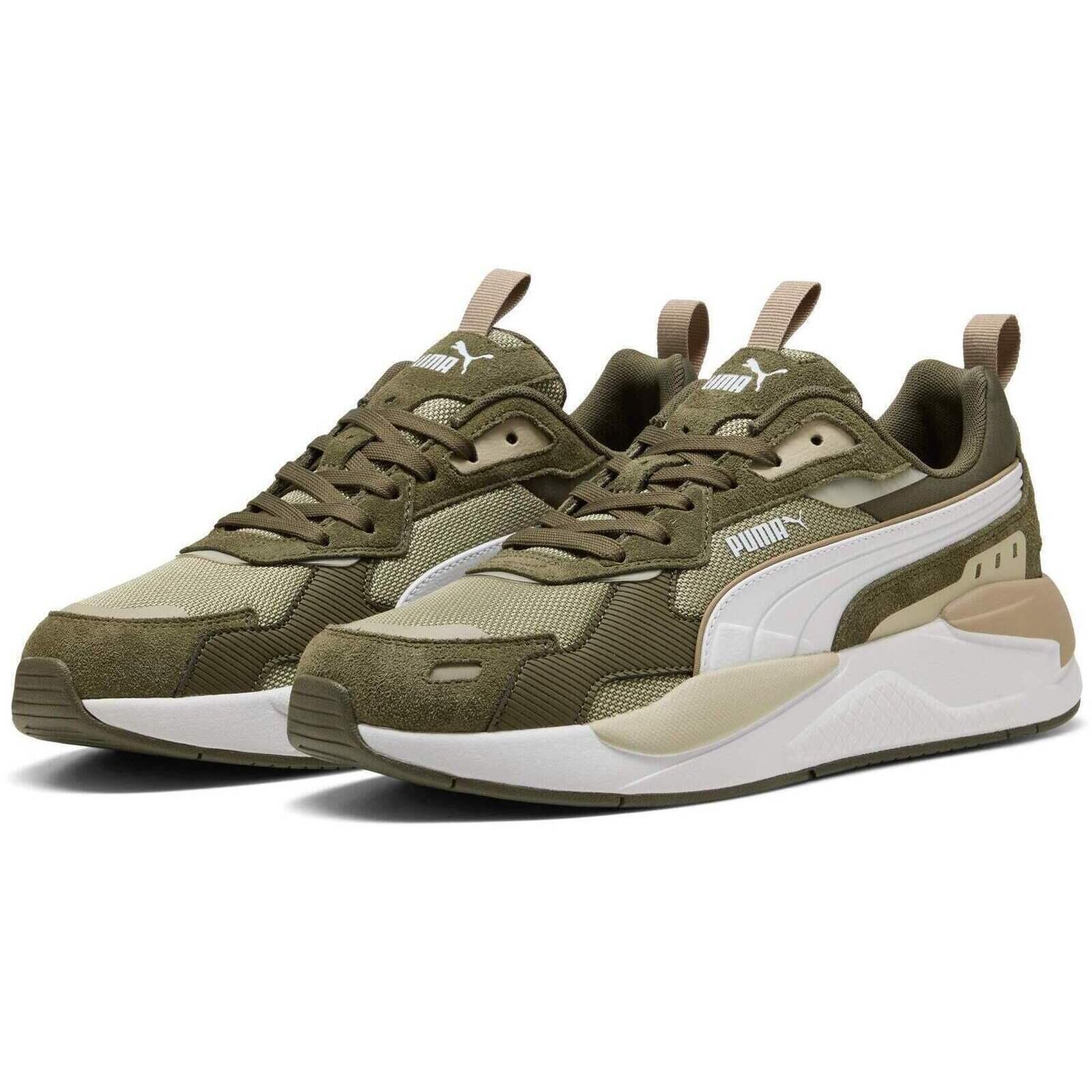 Sneakers Puma X-ray 3 Sd Lux Army-puma White-loden Gre, Groen, Uniseks ...