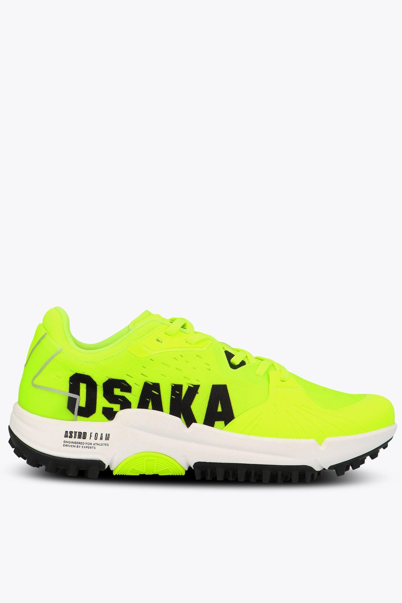 Osaka Field Hockey shoes IDO Mk2 | Fluorescent Lime | Decathlon