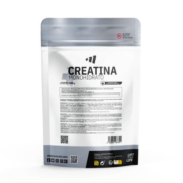 Creatine micronized 200 Mesh - 500g Fraise acide de MM Supplements ...
