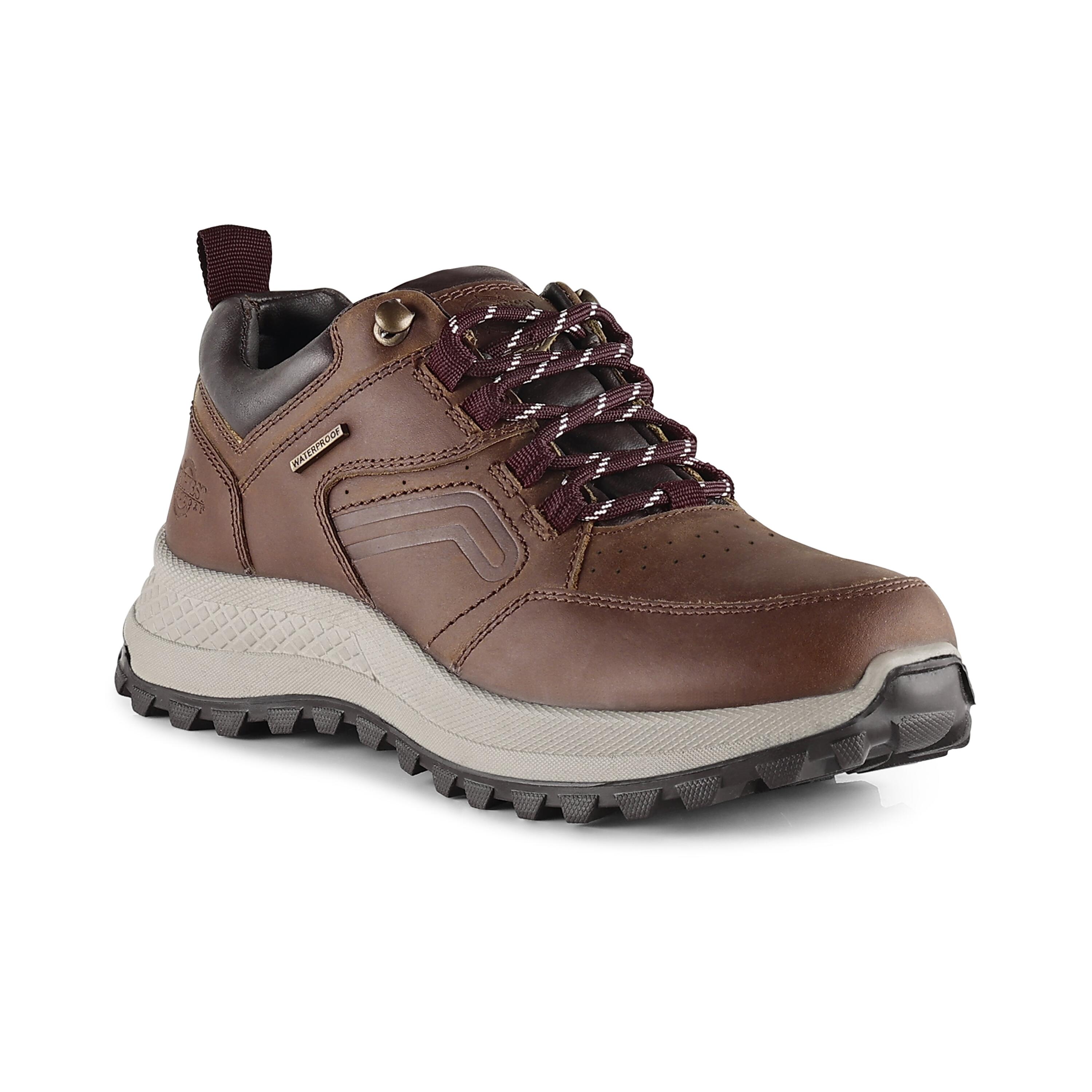 CLIFF Men's Leather Waterproof Walking Shoes NORTHWEST TERRITORY ...