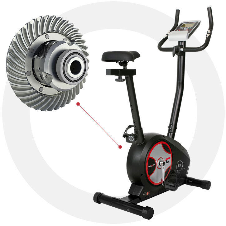 CHRISTOPEIT BT 4 Exercise Bike black, 24-level magnetic resistance CHRISTOPEIT | Decathlon