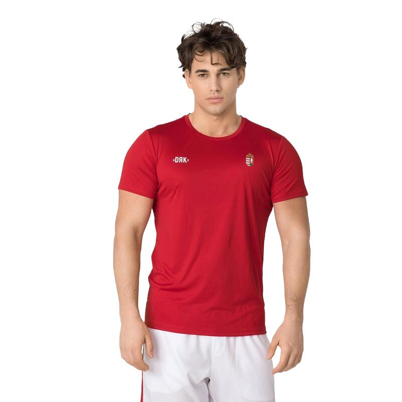 Champions - magyar válogatott edző póló - piros DORKO - Decathlon
