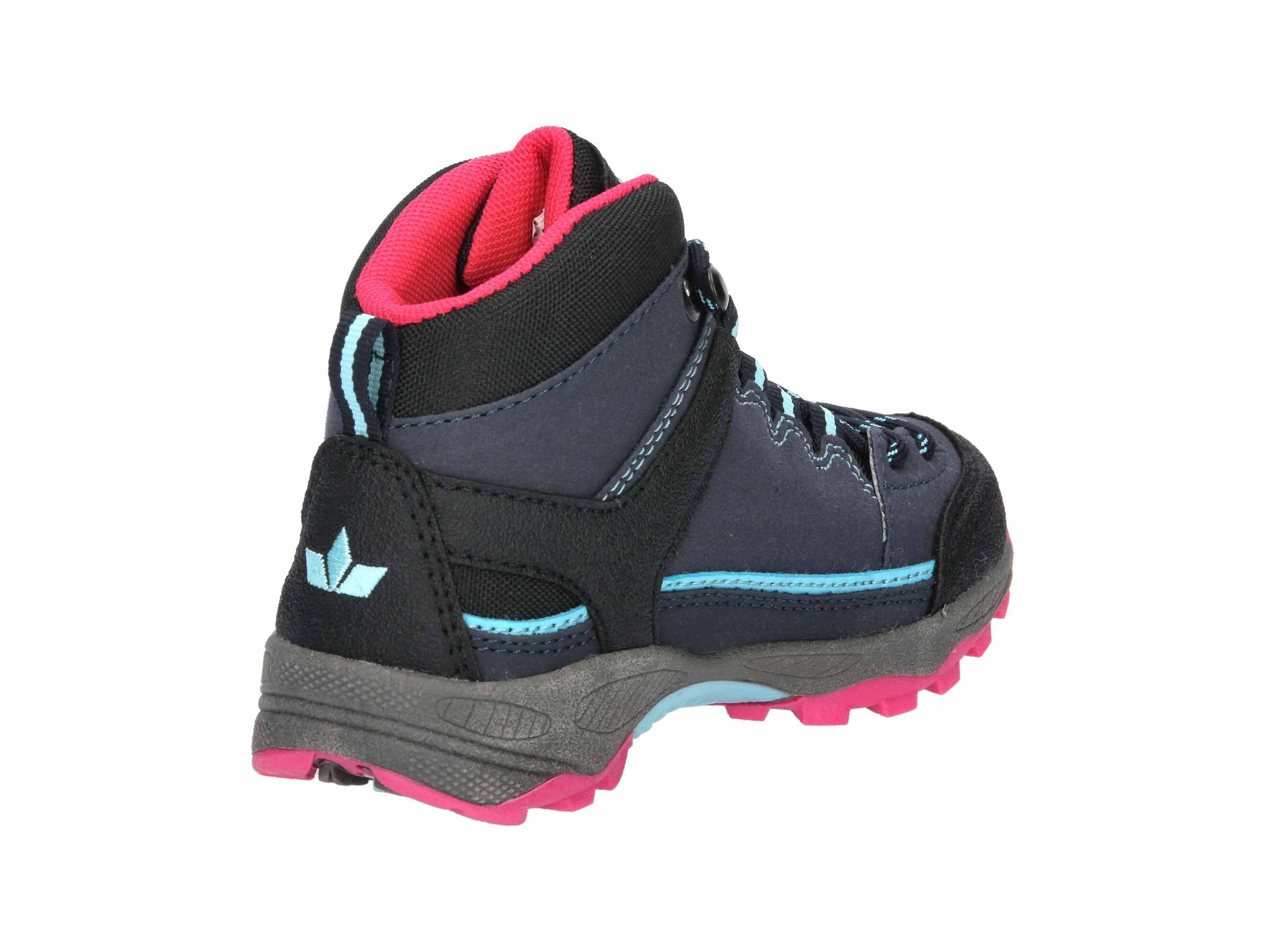 LICO Griffin High Waterproof Walking Shoe, Blue, Synthetic, Lace-up ...