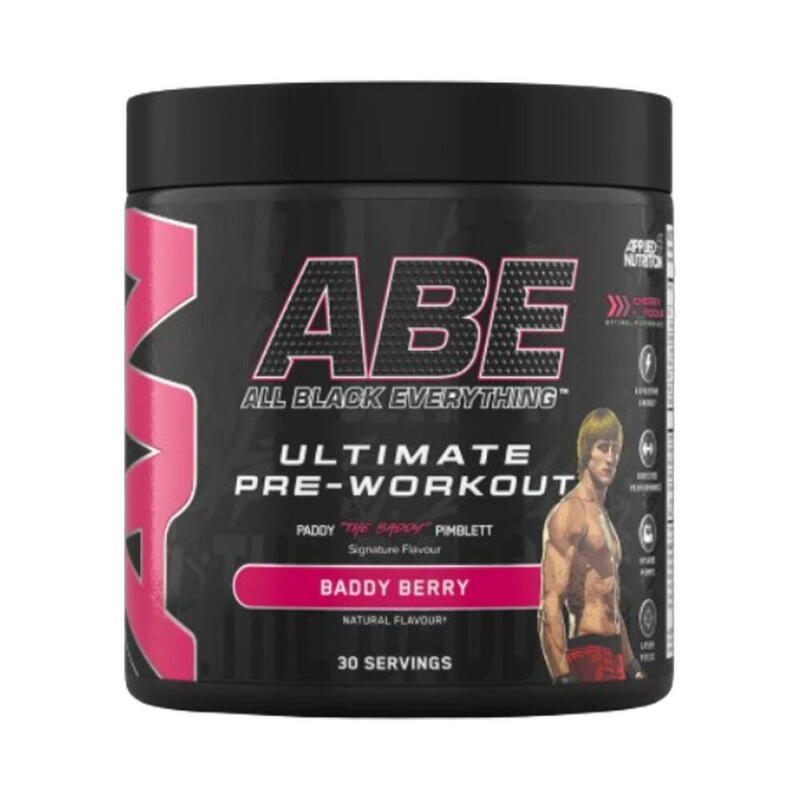 Pre-workout - ABE Ultimate Pre-Workout - Pomme Acidulée 375g APPLIED ...