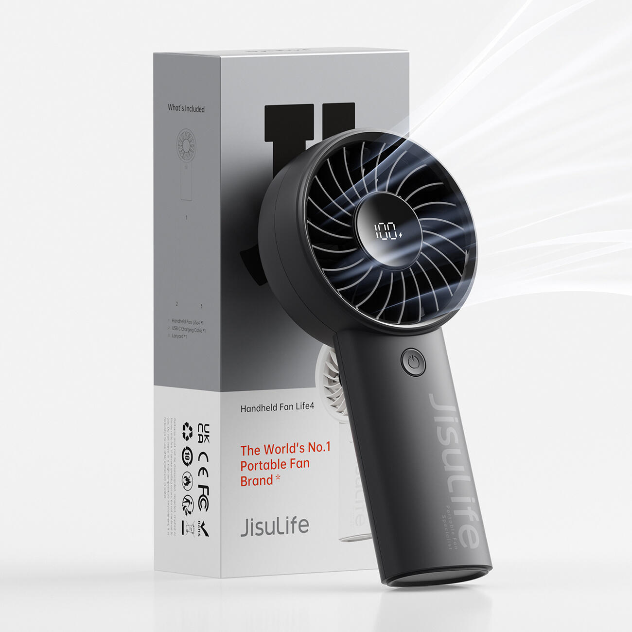 Mini ventilatore Jisulife Fan Life4 3600mAh con USB JISULIFE | Decathlon