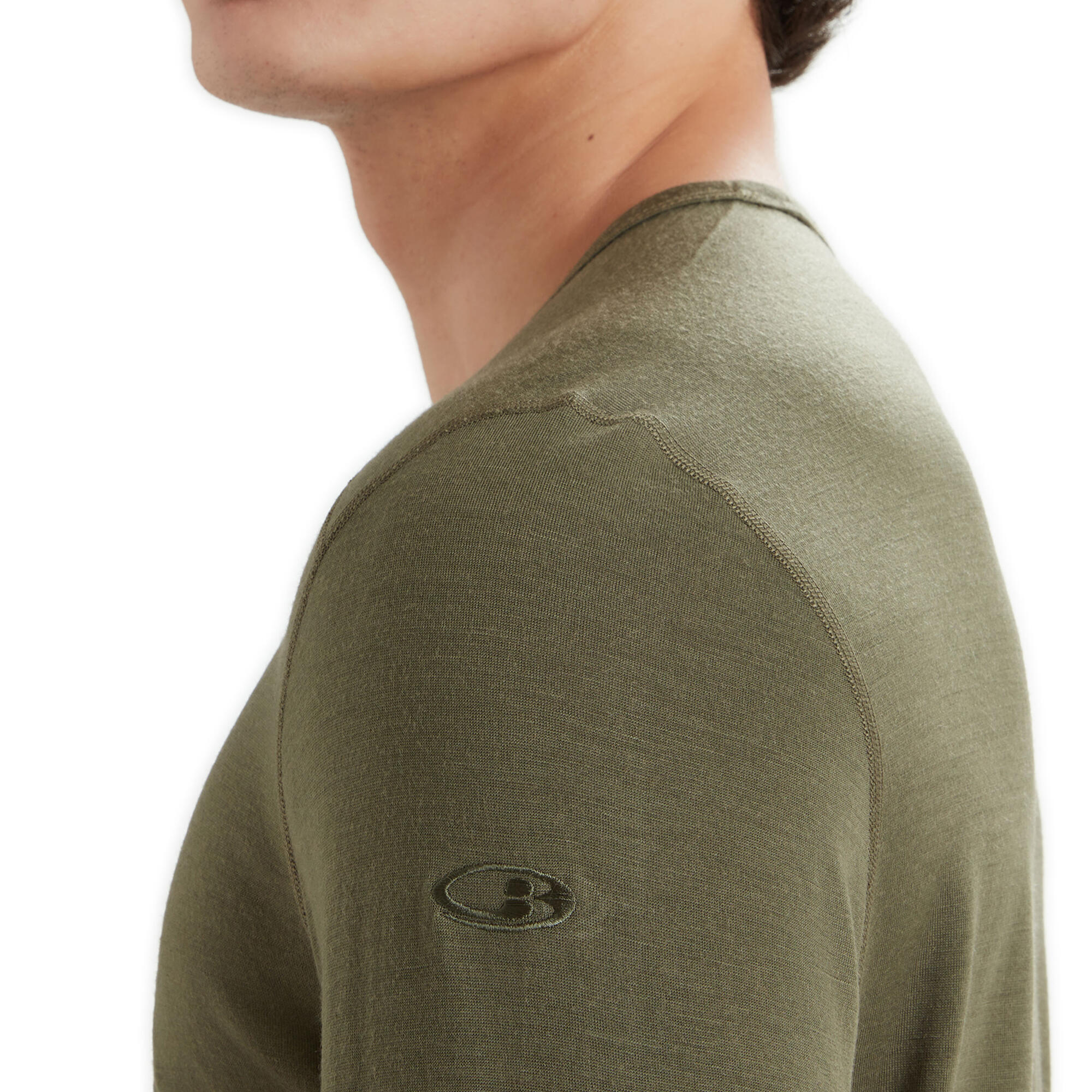 Men's Icebreaker Merino 200 Oasis Long Sleeve Crew Neck Base Layer ...