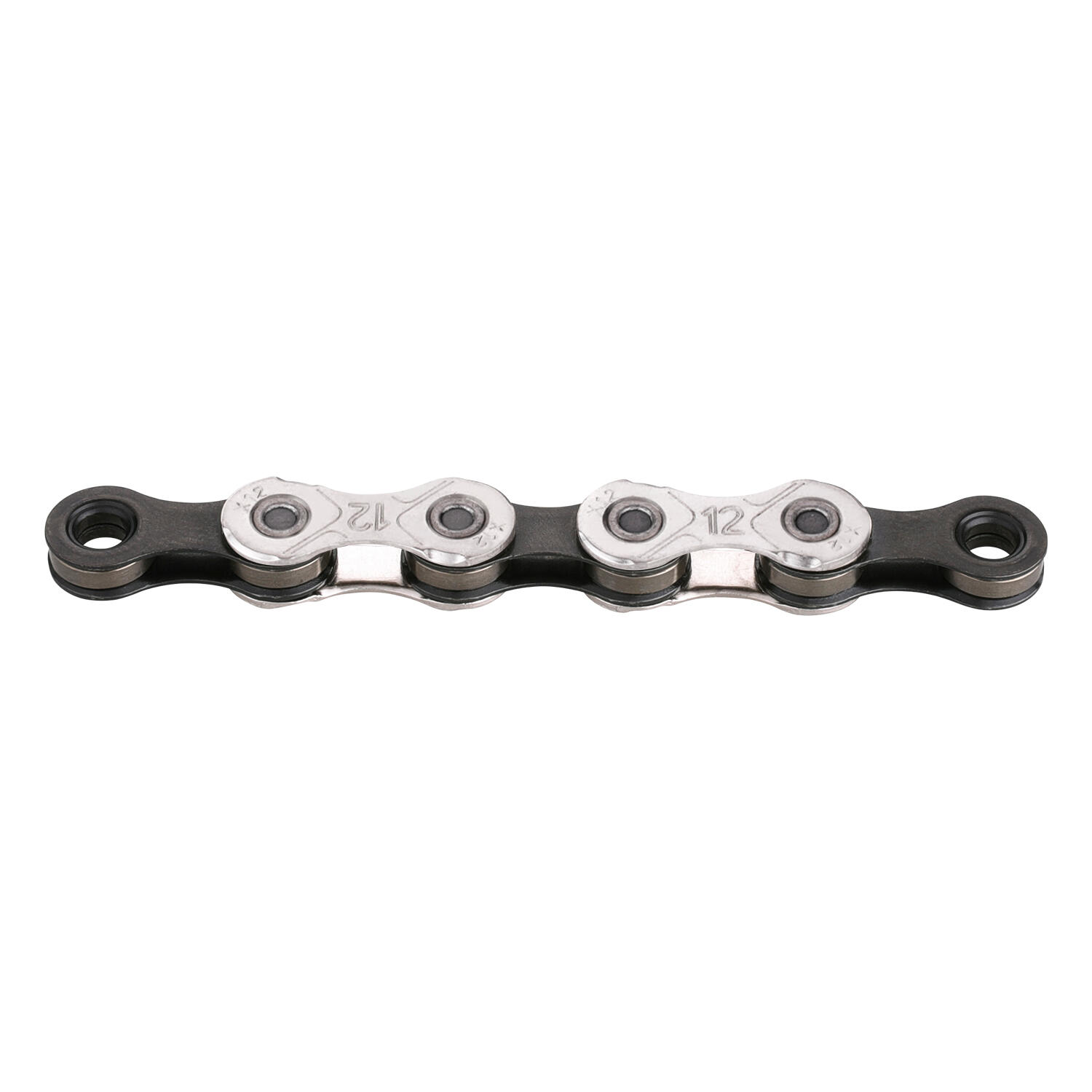 KMC X12 High-Performance Bicycle Chain 126 Silver Black KMC | Decathlon