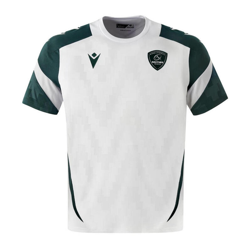 MACRON - Tricou de antrenament Section Paloise pentru copii Alb | Decathlon