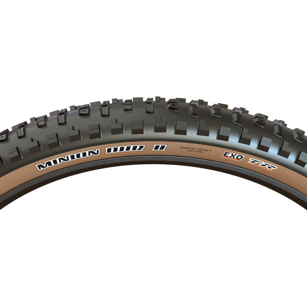 Pneu tr. souple Maxxis Minion DHR II Wide Trail) Exo / Tubeless Ready / Tanwall MAXXIS | Decathlon