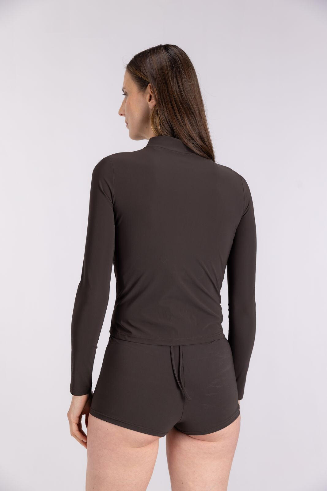 Women's premium rash guard top for swimming, surfing, kiting, diving ...