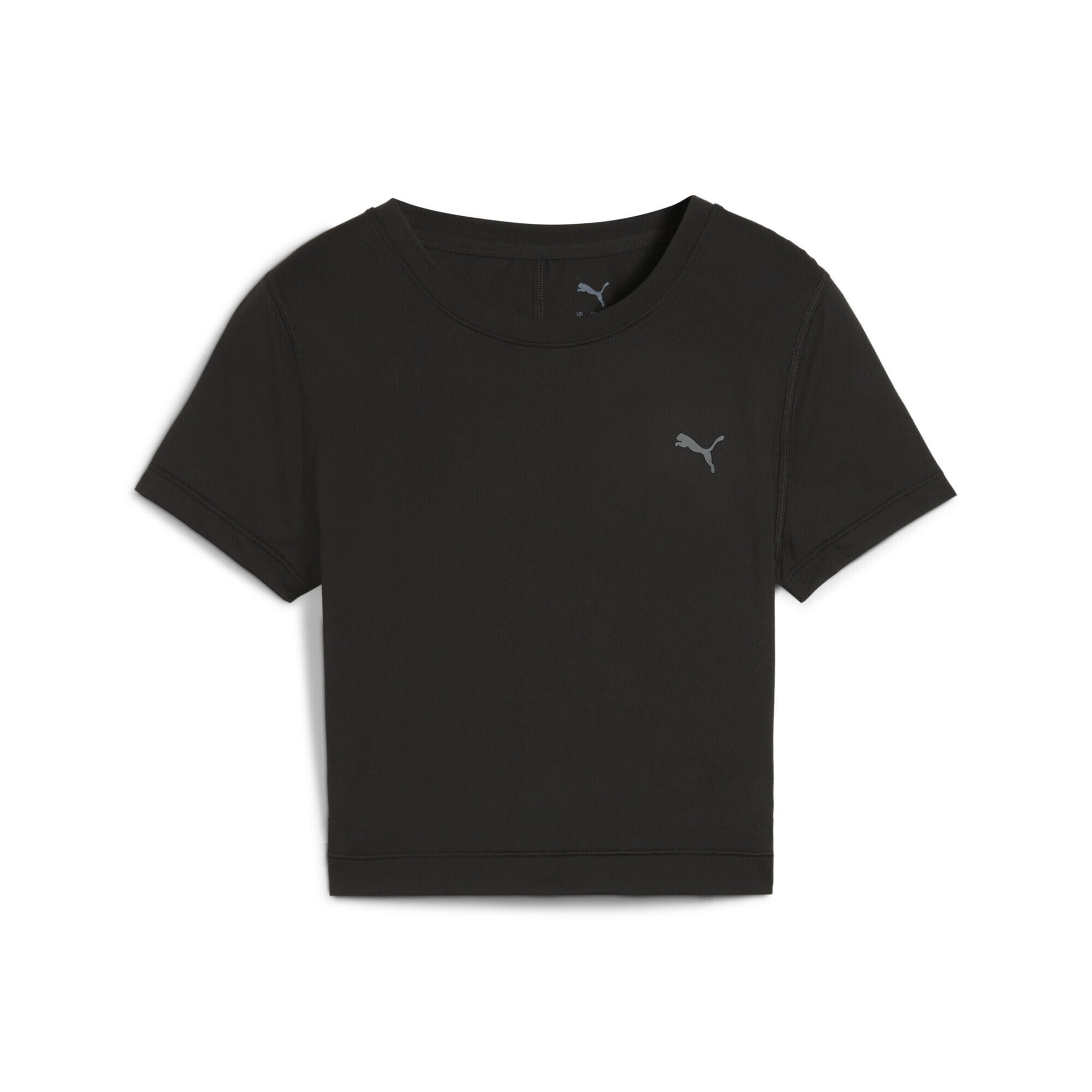 CLOUDSPUN Twist T-Shirt Damen PUMA Black PUMA | Decathlon
