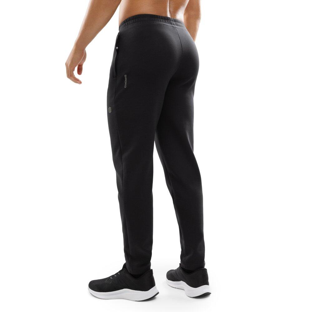 Herren Jogginghose Transform Schwarz - Elastischer Bund ...
