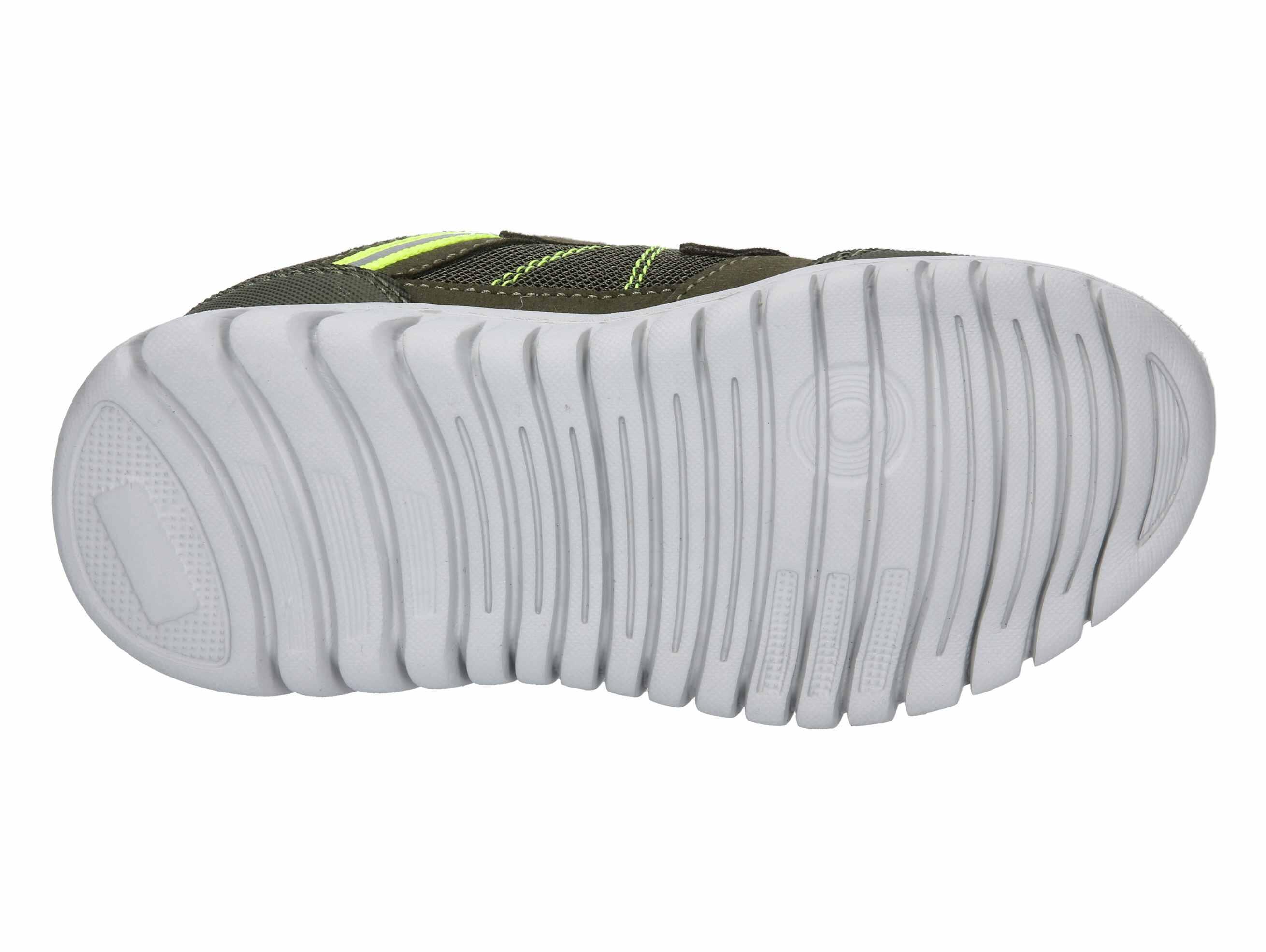 LICO Randy V A Boys' Green Nylon Velcro Shoes with Removable Insole ...