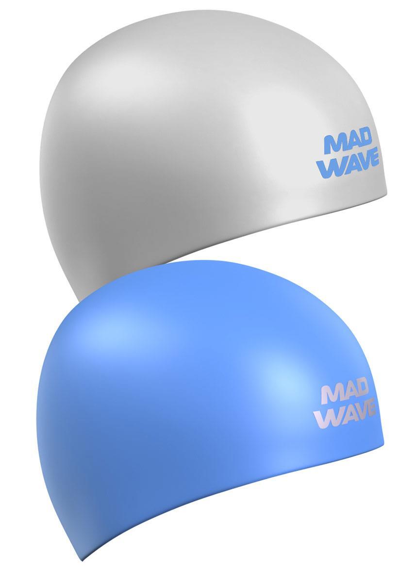 Mad Wave Reverse Champion Swim Cap Azure / Grey | Decathlon