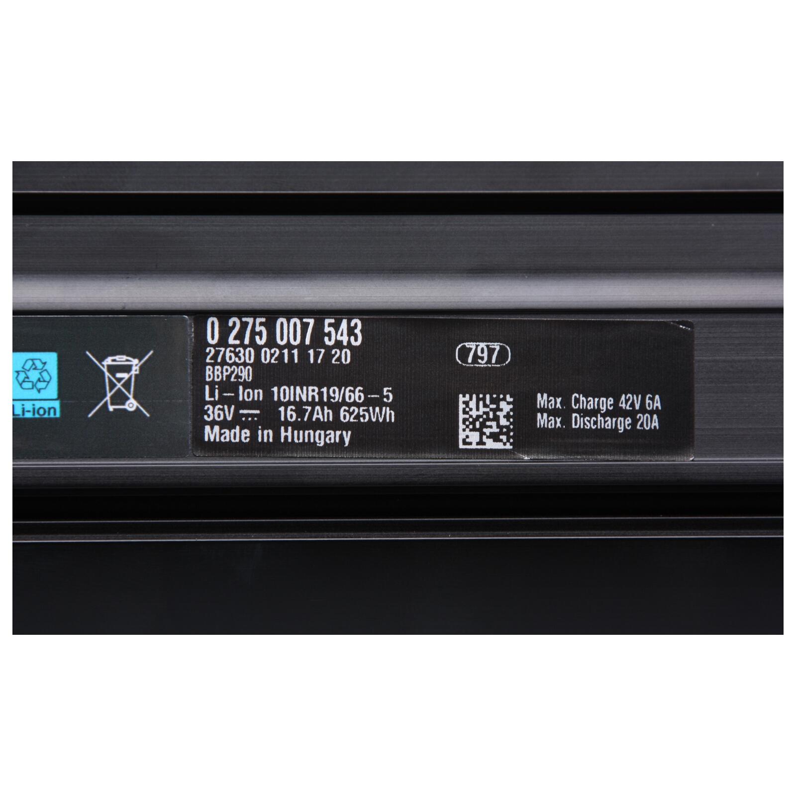 Batteria per bicicletta elettrica su Telaio orizzontale Bosch Powertube ...