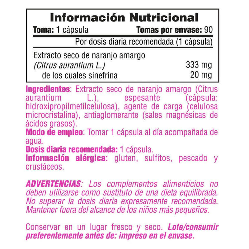 Synephrine (synephrine) - 90 Növényi kapszula Smart Supplements SMART SUPPLEMENTS - Decathlon