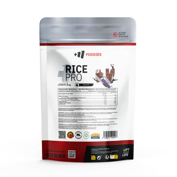 Rice Pro (Rijstroom + Wei) - 2 kg Melkchocolade MM Supplements ...