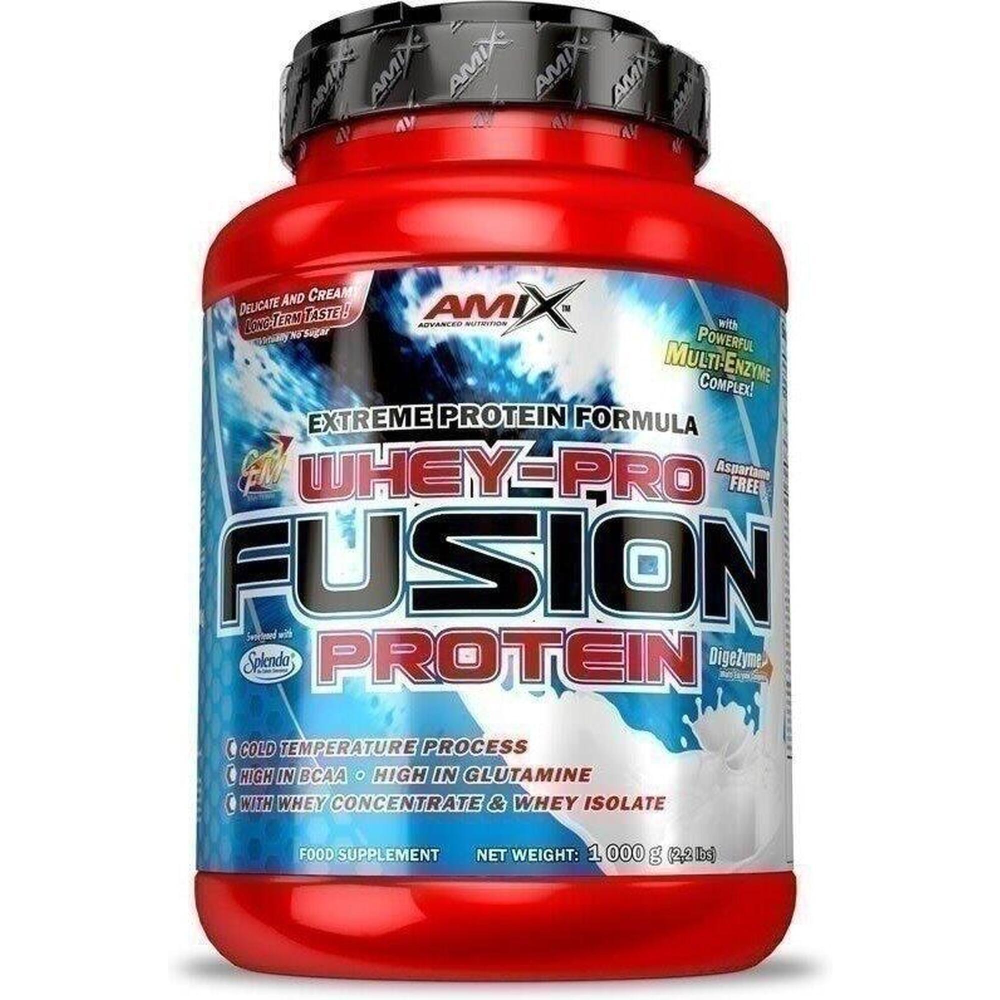 Whey Pro Fusion Protein - 1kg Yaourt de Lima de Amix Nutrition AMIX ...