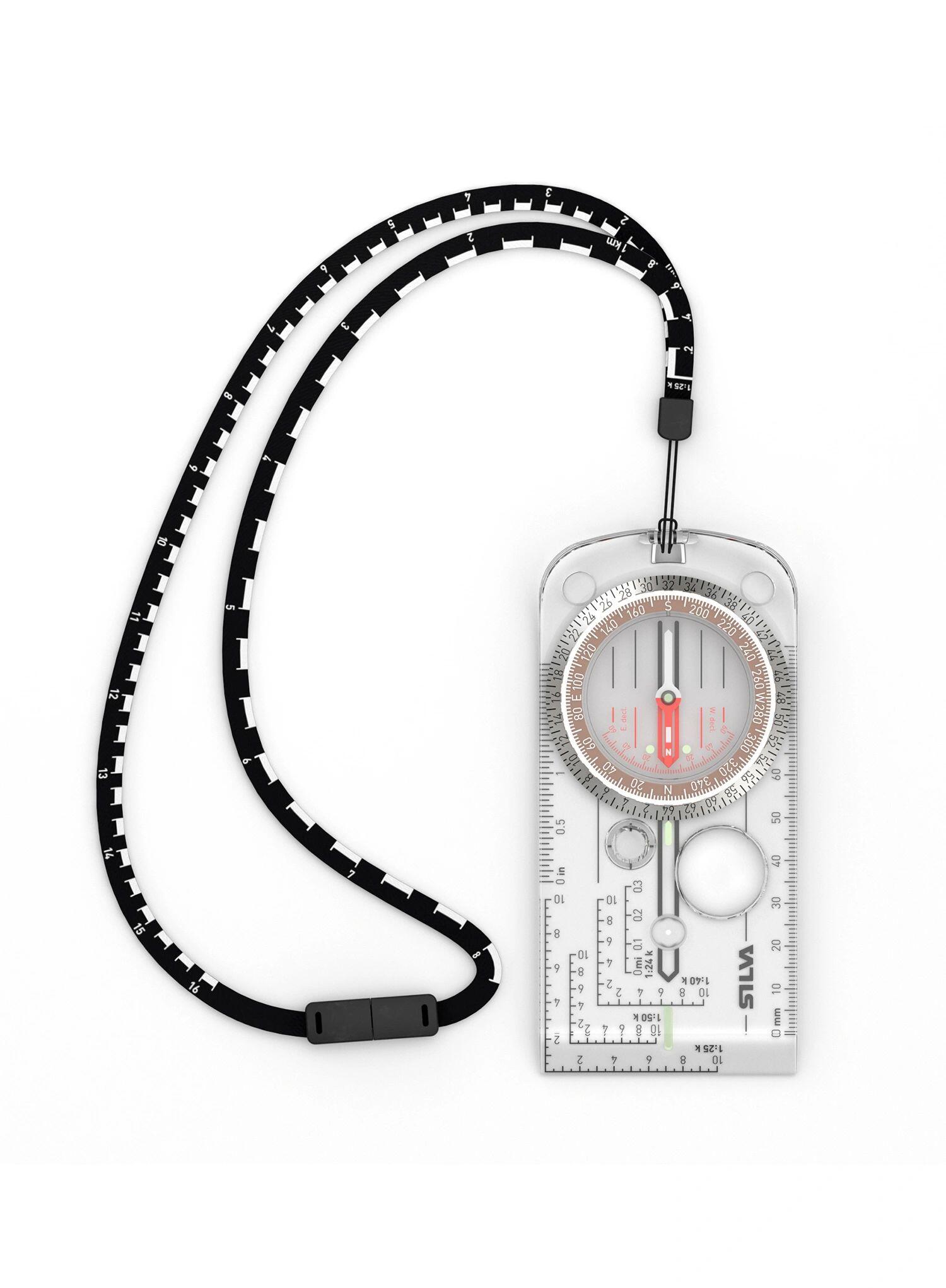Baseplate Compass 3E Navigation Orienteering with Lanyard | Decathlon