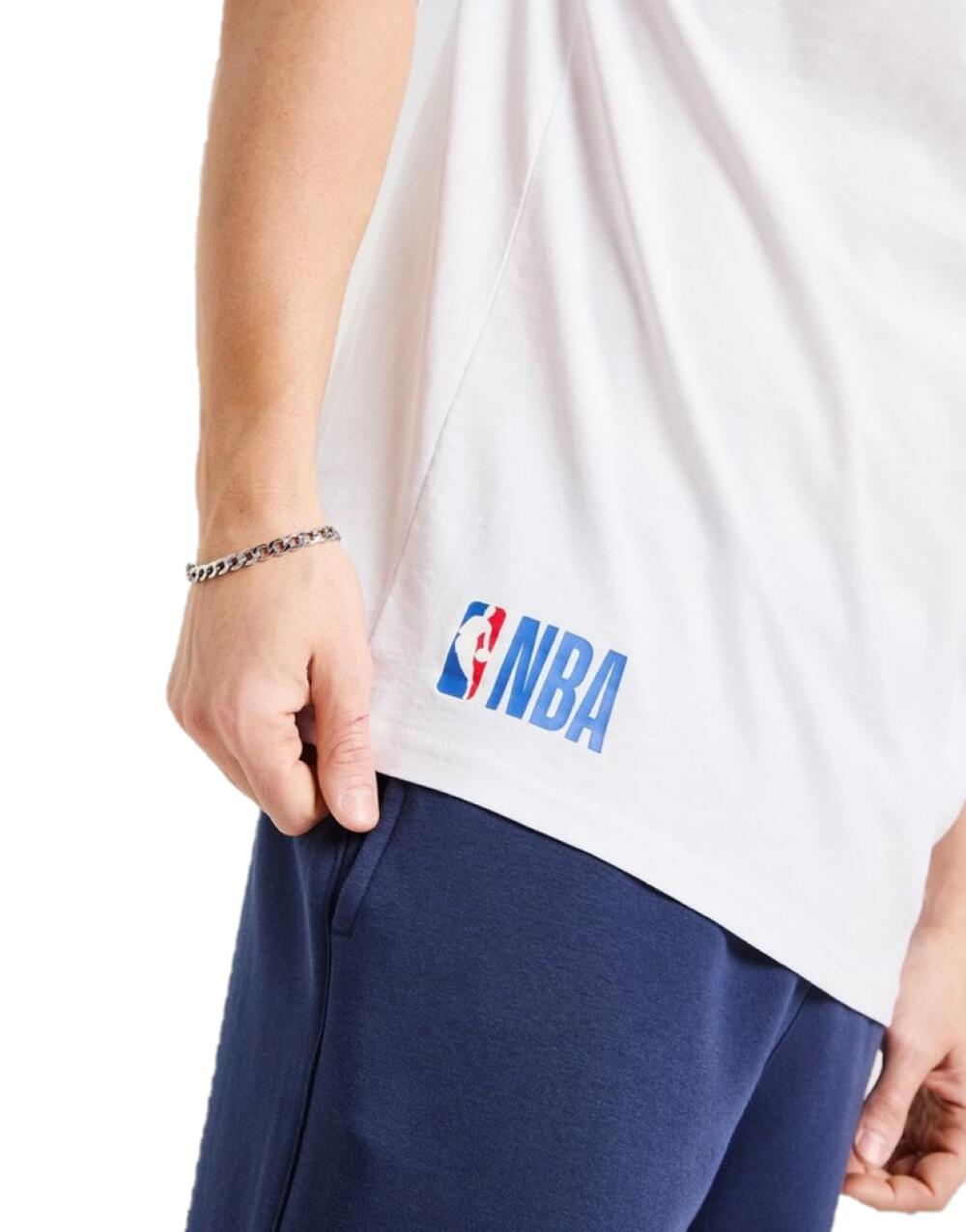 Indiana Pacers Men's T-Shirt NBA Basketball White New Era Paris Games ...