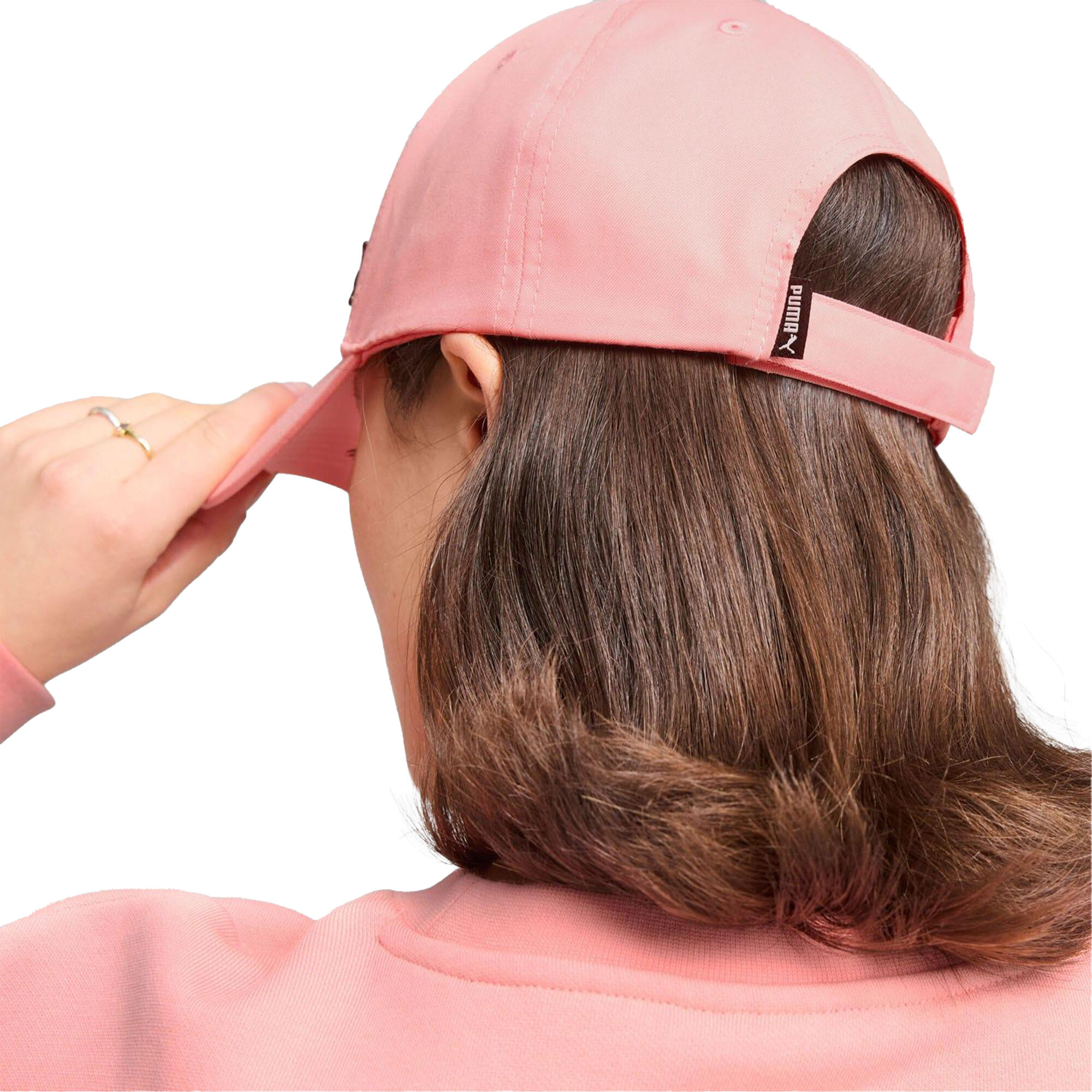 Essential Metal Logo Baseball Cap (Pink) PUMA | Decathlon