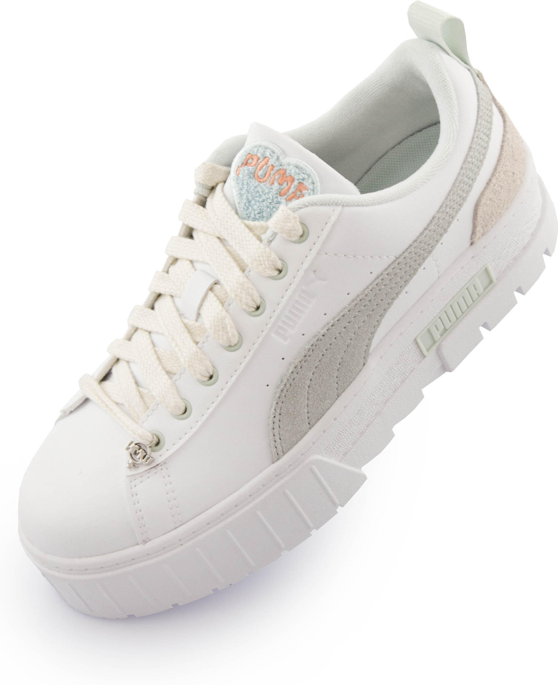 Puma Mayze IWD LadiesNeakers Eiscreme Weiß Größe 41 | Decathlon