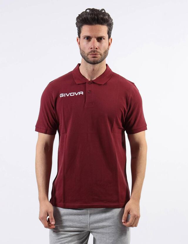 Poloshirt Givova Polo Cotone Piquet Summer Red 2xl | Decathlon