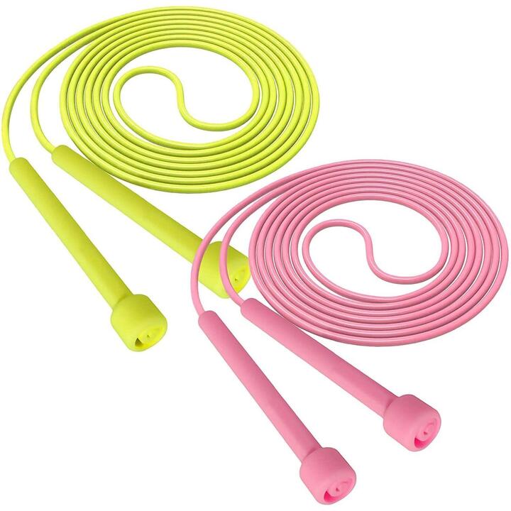 Ensemble de 2 cordes à sauter légères pour enfants PLYKIT | Decathlon